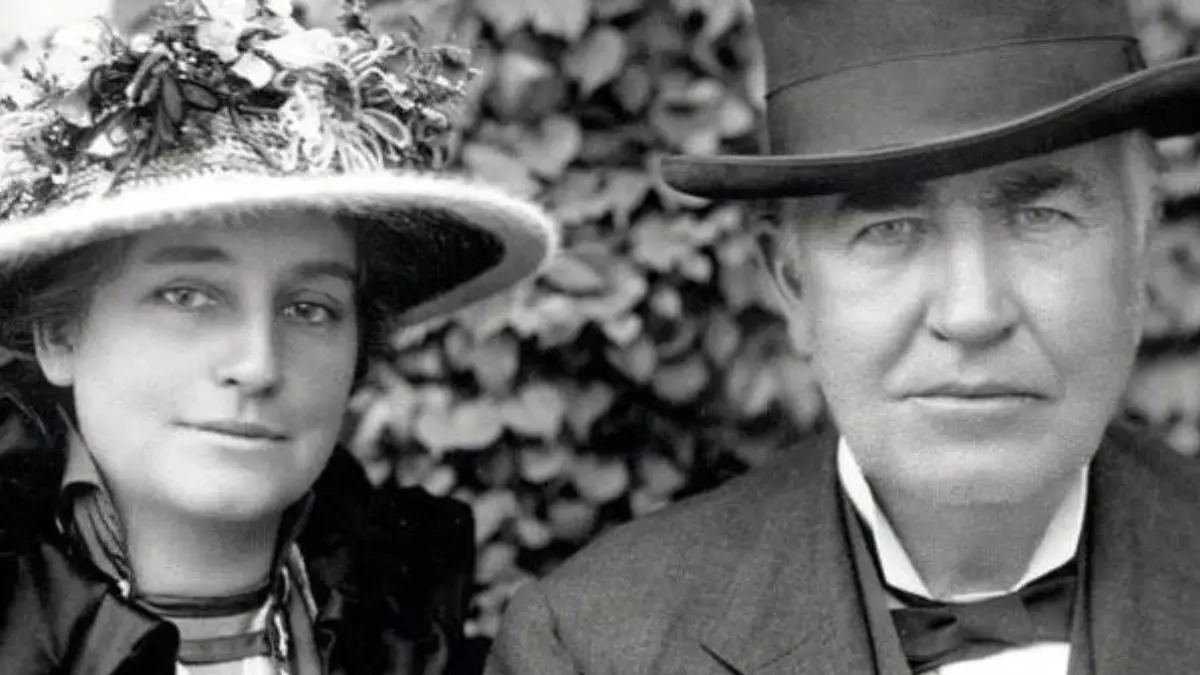 How Did Thomas Edison Propose Marriage To His Second Wife Mina Miller ...