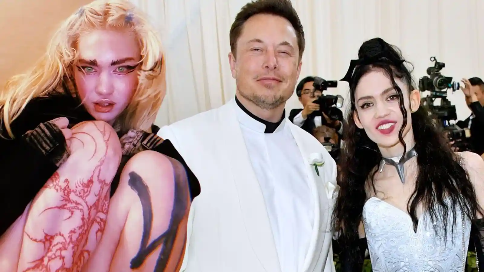 Elon Musk's Baby Mama, Grimes, Shares Her ‘Alien Scar’ Chest Tattoos ...
