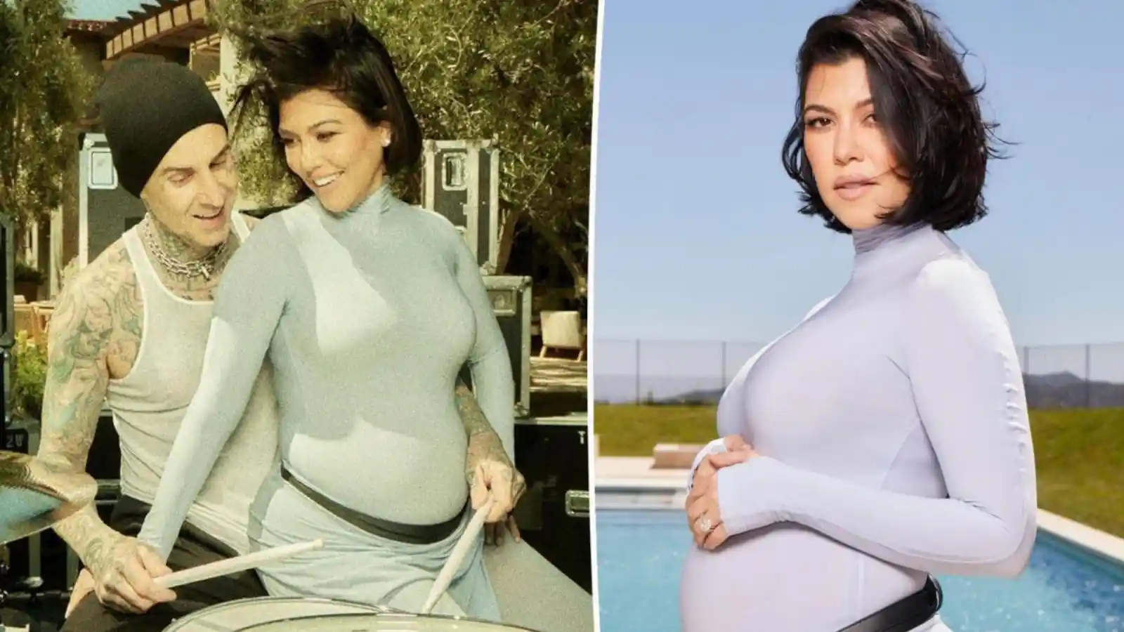 Travis Barker Hints At A Unique Name For His And Kourtney Kardashian's ...